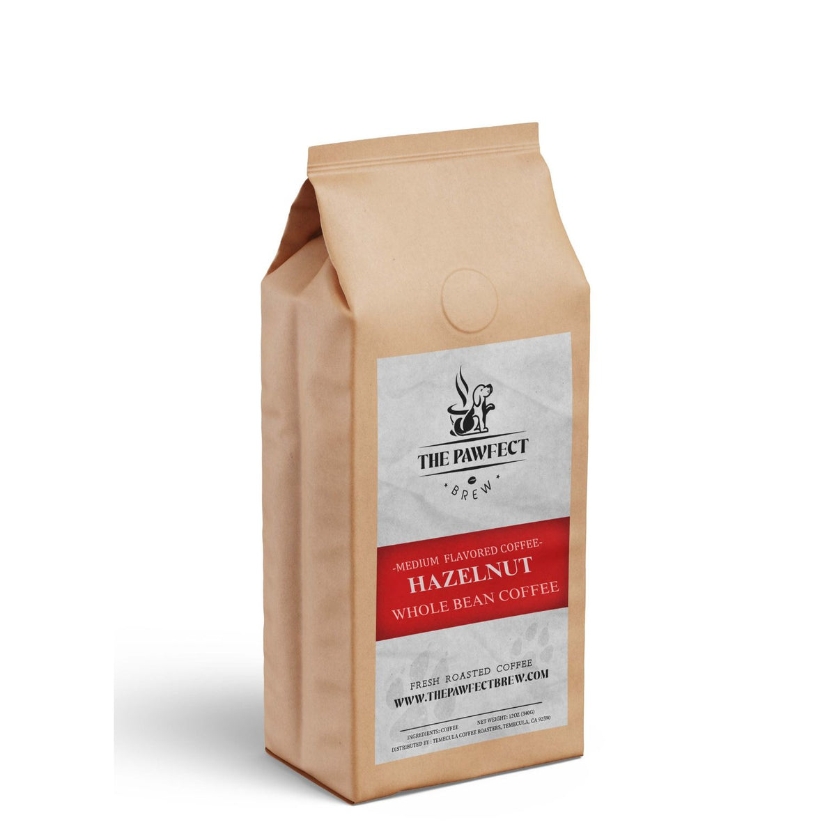 Hazelnut Coffee - Velvety & Indulgent – The Pawfect Brew