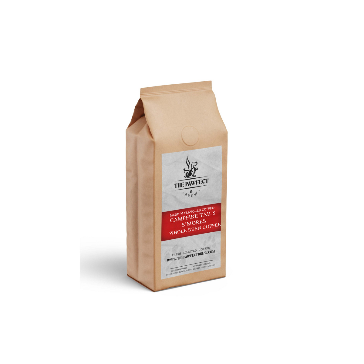 Campfire Tails S'mores Medium Flavored Coffee – The Pawfect Brew